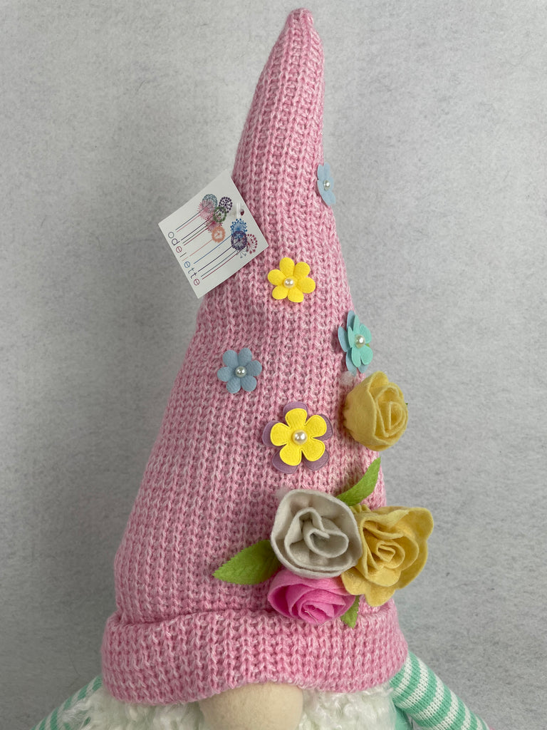 Easter Plush Spring Gnome Wearing 3-D Flowers on Hat – CrazeAbout