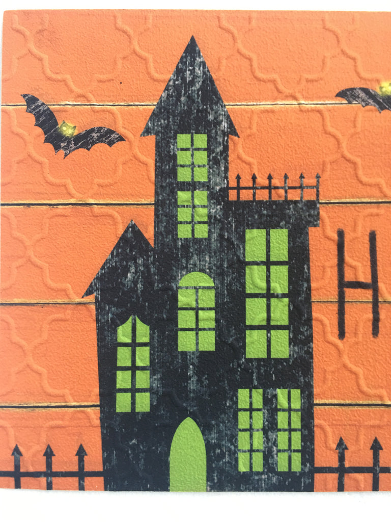 Halloween Haunted House Rubber Mat – CrazeAbout