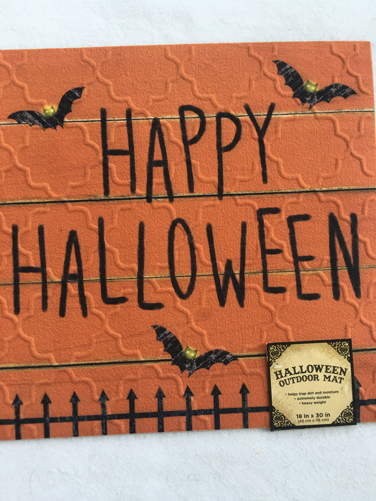 Halloween Haunted House Rubber Mat – CrazeAbout