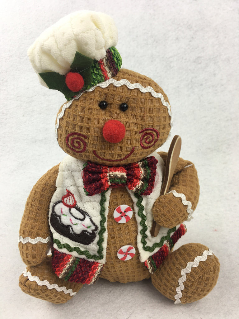 Christmas Sitting Gingerbread Boy or Girl – CrazeAbout