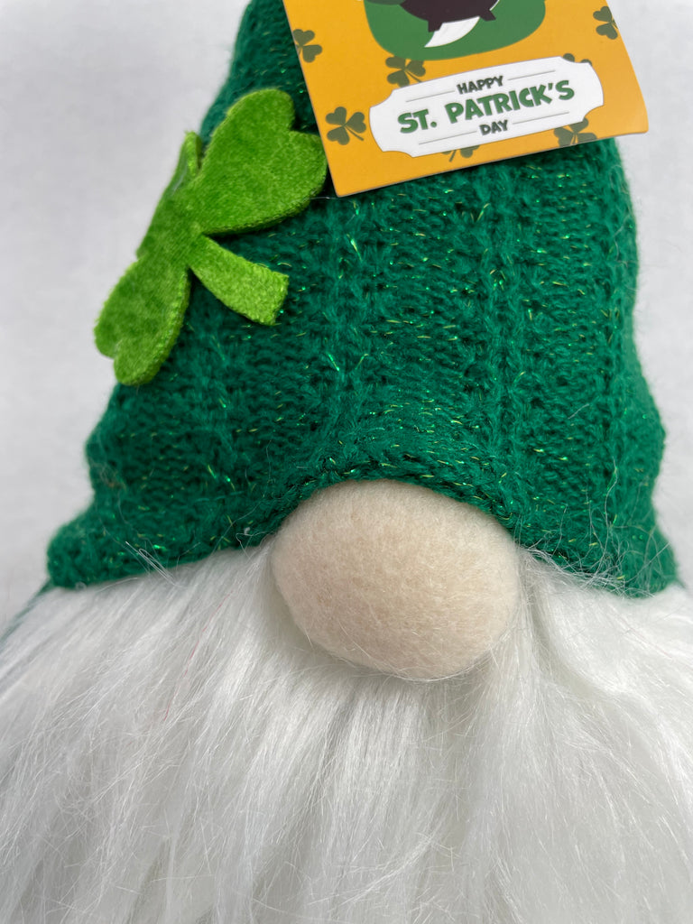 Saint Patrick’s Day Plush Gnome with Fuzzy Pom Pom Hat – CrazeAbout