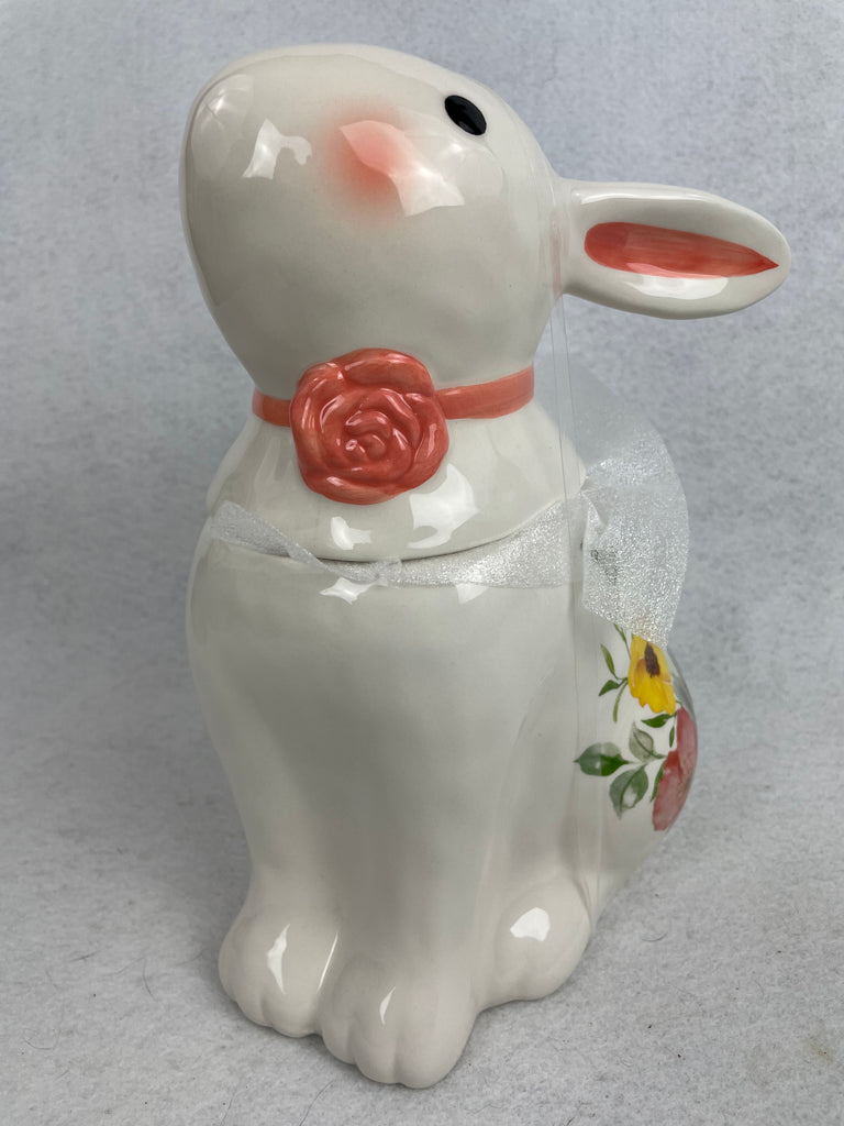 Easter Welcome Spring Ceramic Bunny Jar – CrazeAbout