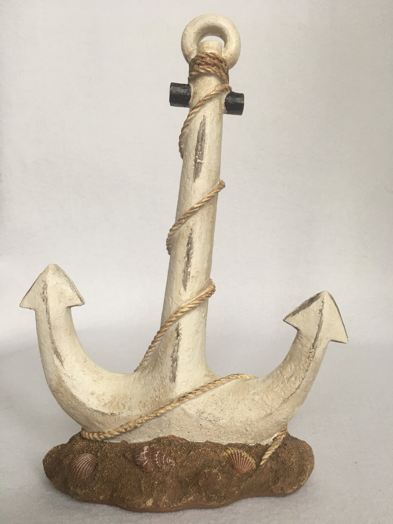 Beach Nautical Anchor Resting in Sand Display – CrazeAbout