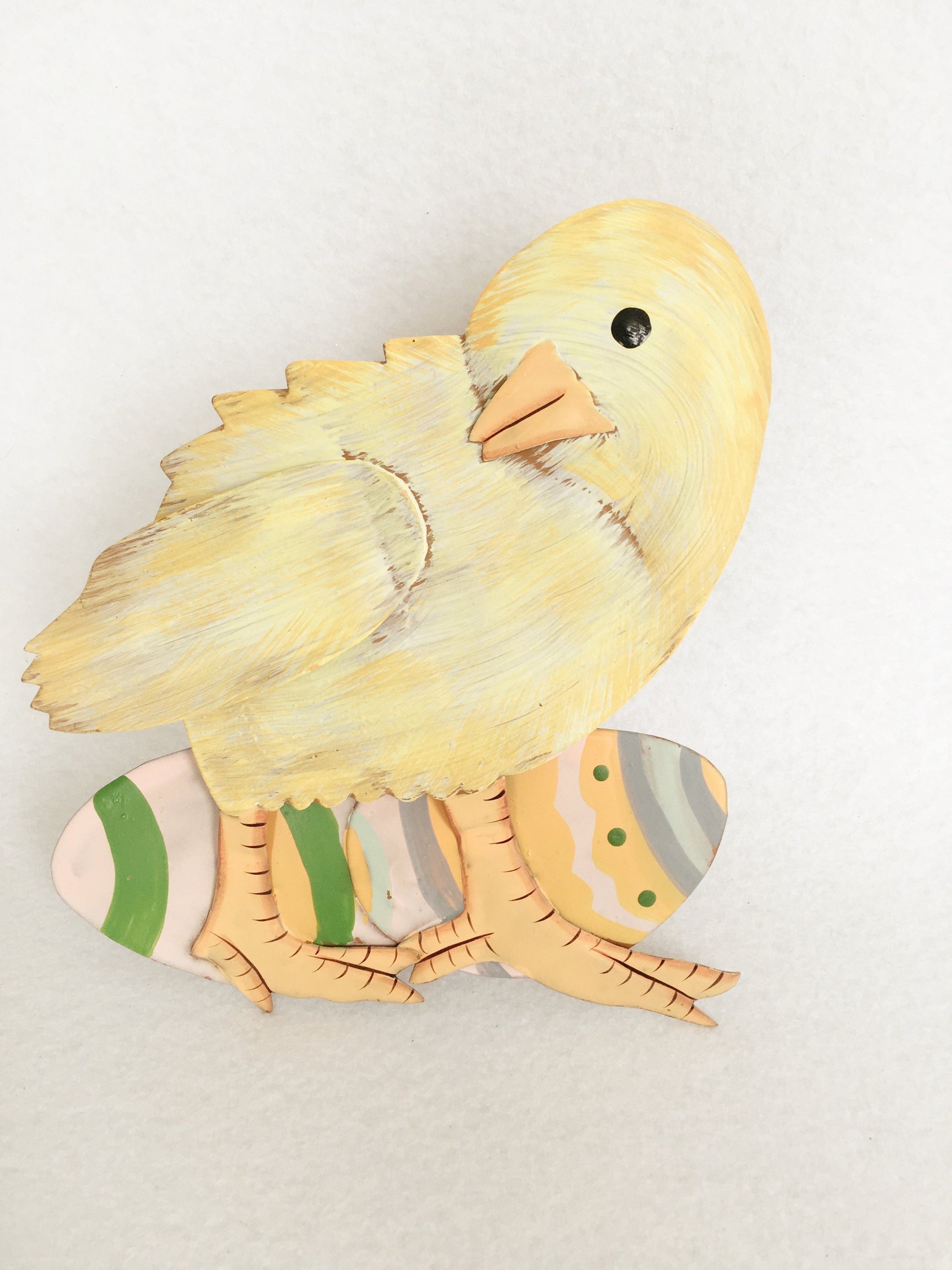 Easter Metal Two Chick Display – CrazeAbout