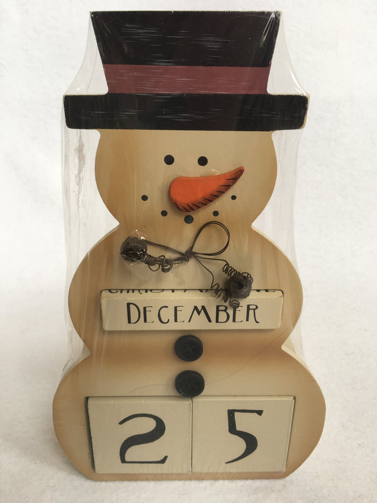 Christmas Standing Snowman or Santa Calendar – CrazeAbout