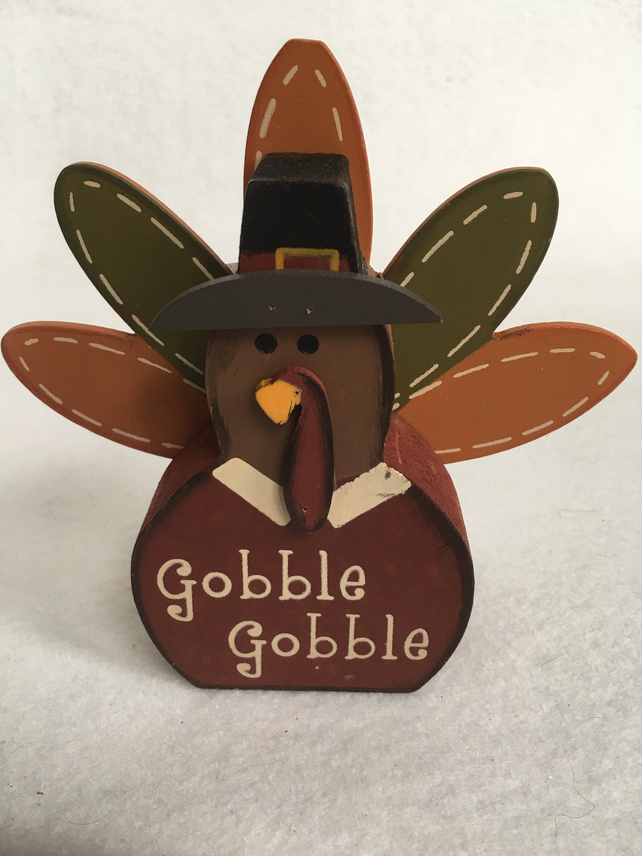 Harvest Petite Thanksgiving Turkey Block Sitter – CrazeAbout