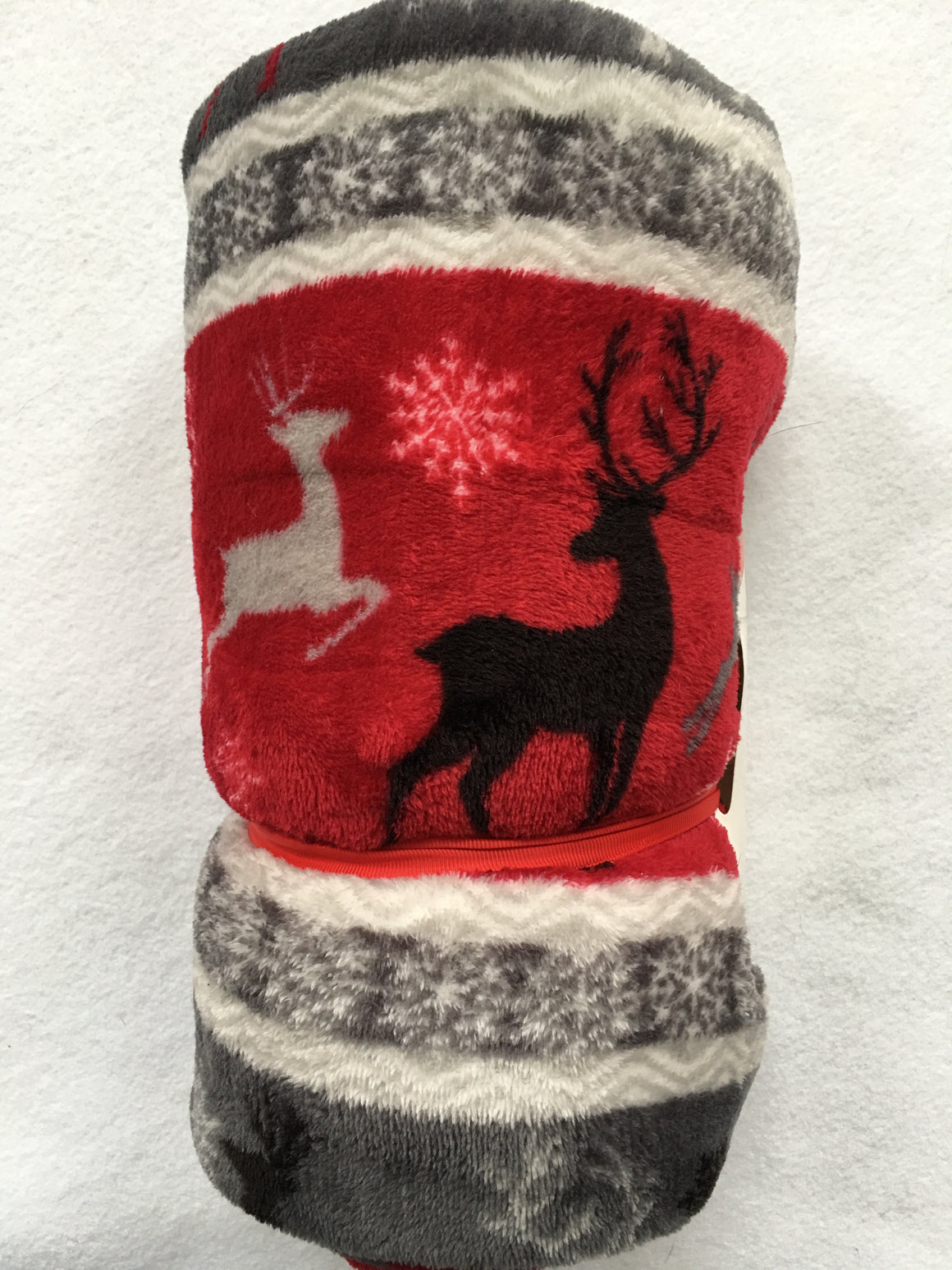 Christmas Reindeer and Snowflake Velvet Plush Blanket Throw – CrazeAbout