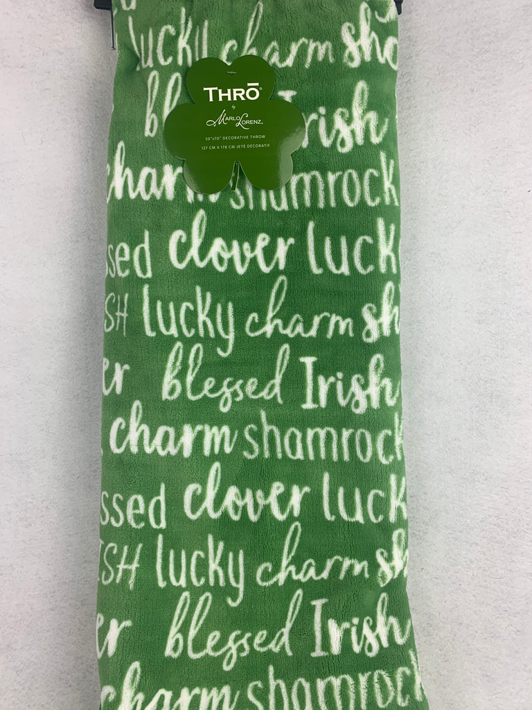 Saint Patrick’s Day Irish Sayings Throw Blanket – CrazeAbout