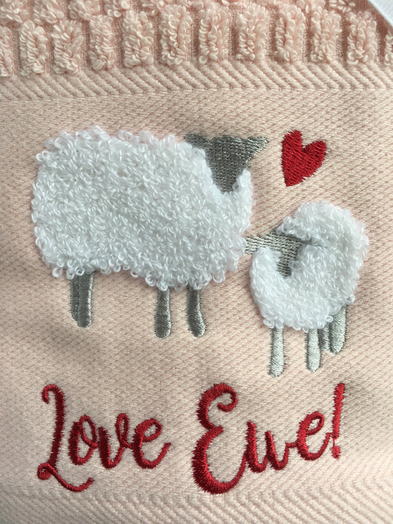 Valentine Love Ewe Hand Towel Set – CrazeAbout
